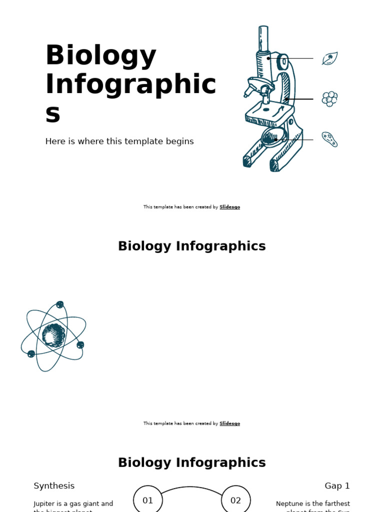 Biology Infographics by Slidesgo | PDF