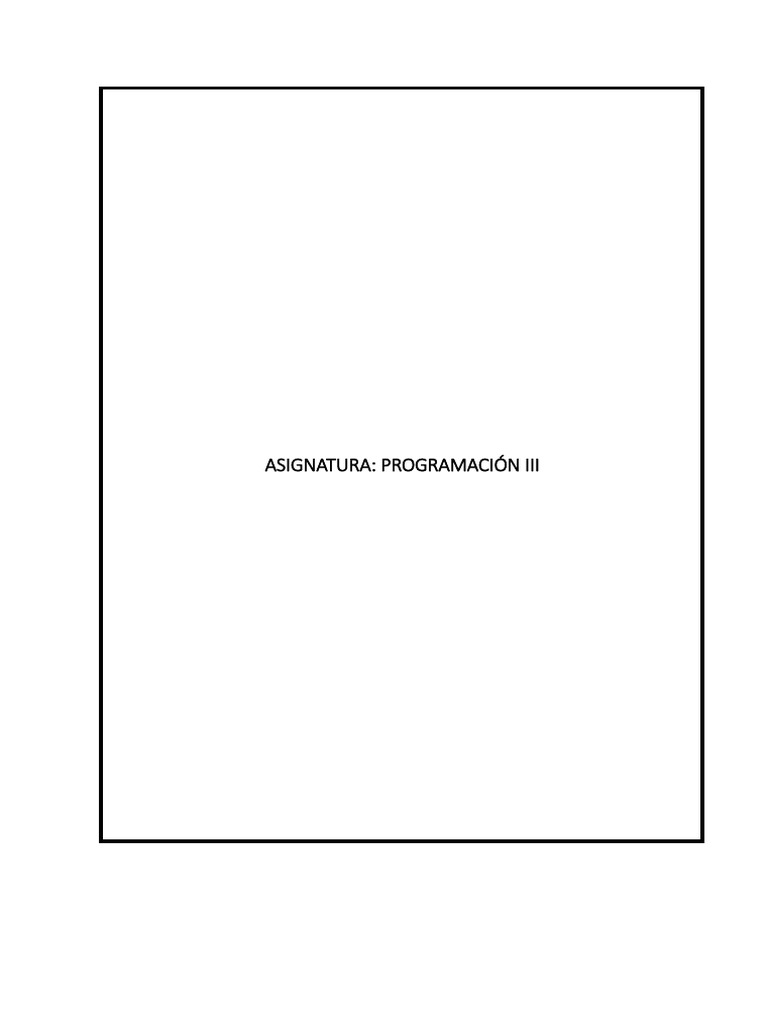 Prog3 - Planificacion - Pui - 2024 | PDF