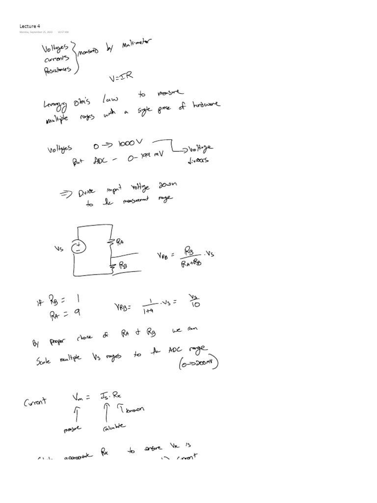 Lecture 4 ADC Basics | PDF
