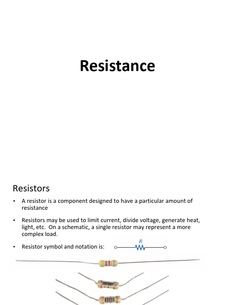 Resistors Color Code | PDF