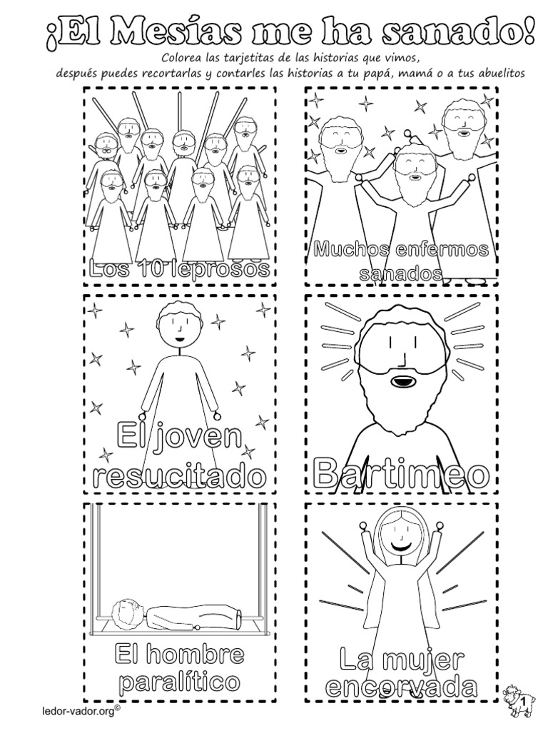 Actividades de Repaso La Obra de Yeshúa El Mesías Episodio 4 | PDF