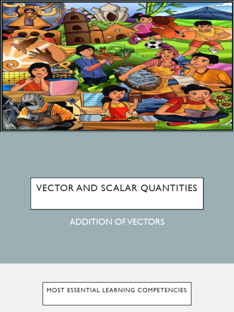Vector AND SCALAR QUANTITIES | PDF