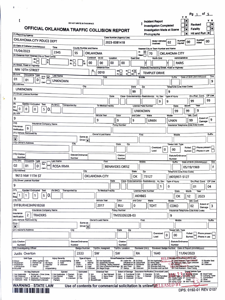 Page 1 Okpd Report | PDF