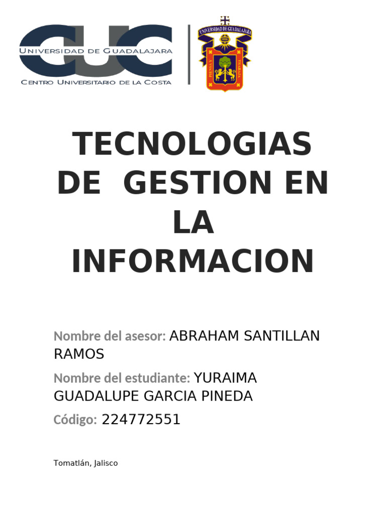 Hoja de Presentacion Tec | PDF