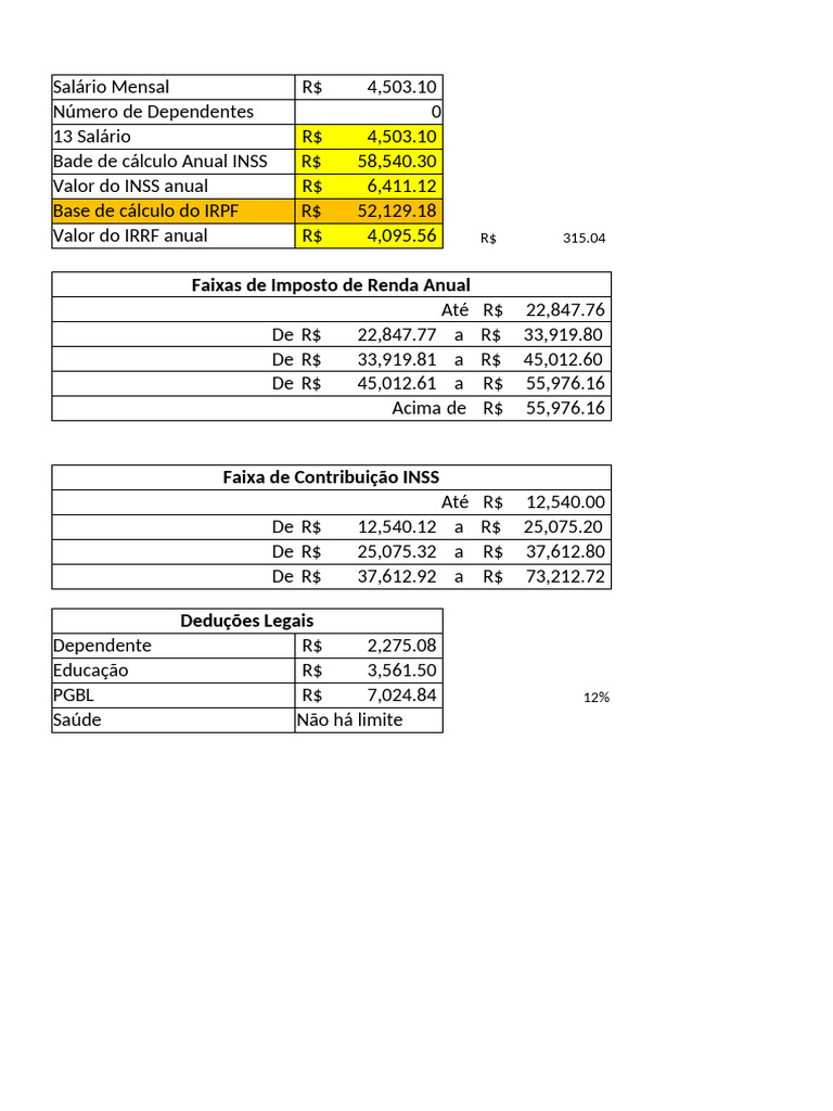 Declaracao IRPF | PDF