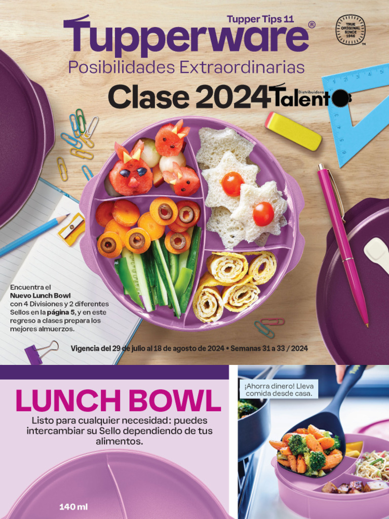 Tupper Tips 11-2024 Actualizado - Talento | PDF