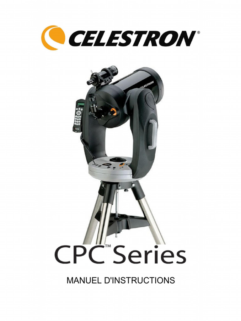 C11 XLT CPC Series Telescopes Manuel FR Web | PDF
