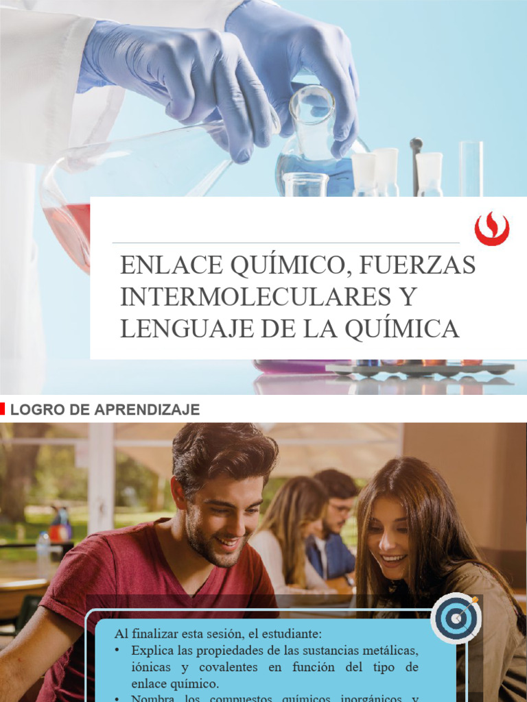Ce83 - s02 - PPT - Teoria - Enlace Quimico, Lenguaje de La Química | PDF