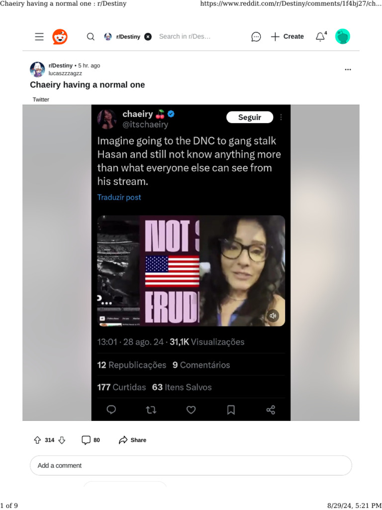 Chaeiry Having A Normal One - R - Destiny | PDF