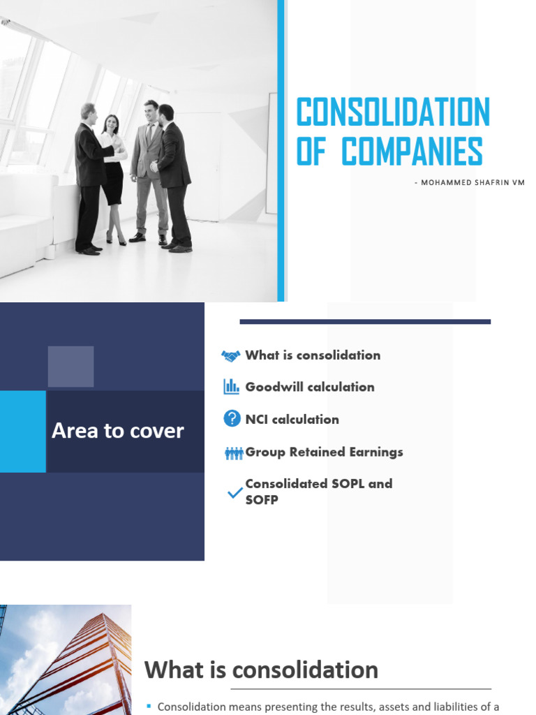 Consolidation | PDF