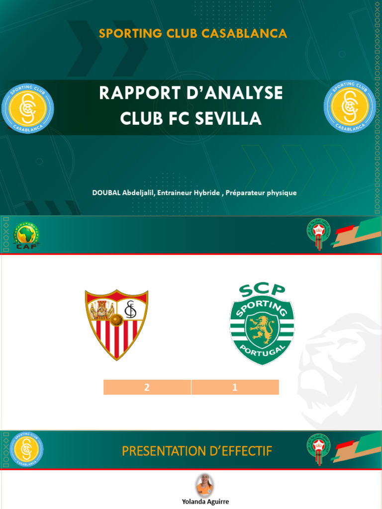 Analyse Match Football | PDF