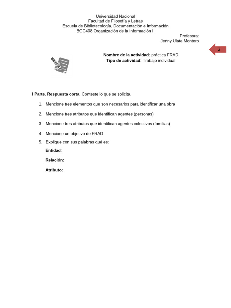 Práctica FRAD | PDF