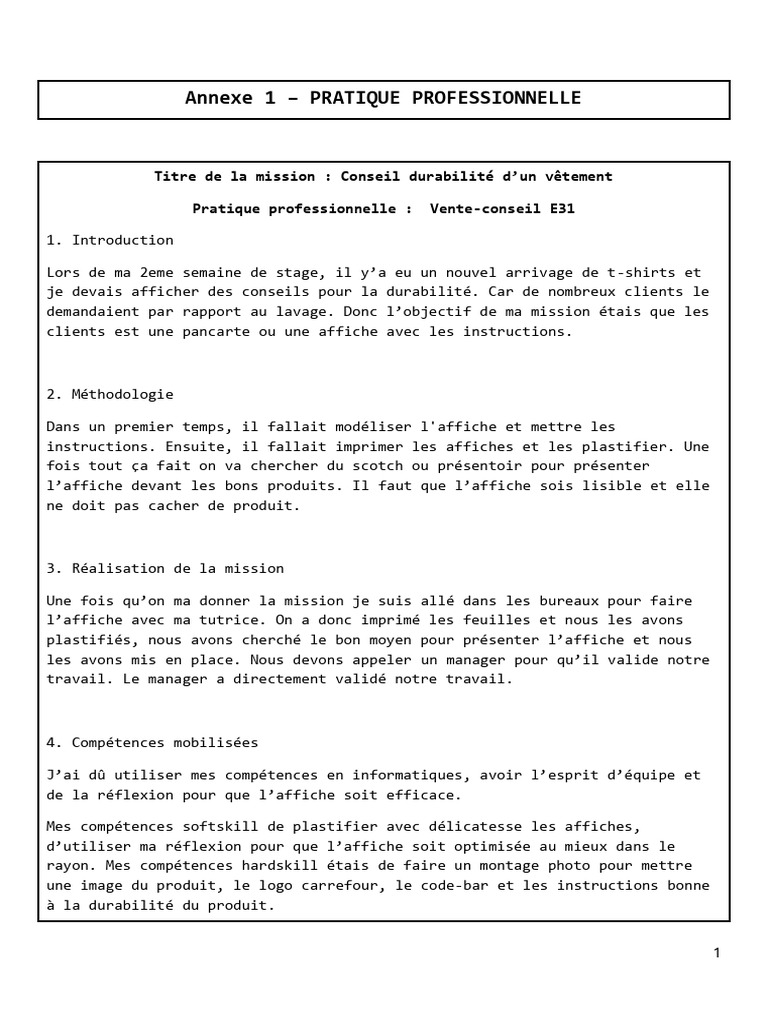 FICHES E31-E32 + FAR (7) | PDF