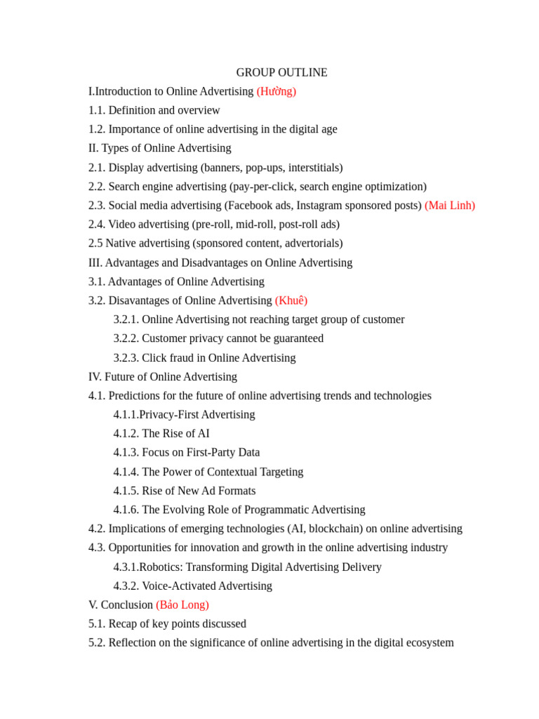 Ouline Nhóm 2 IELTS | PDF