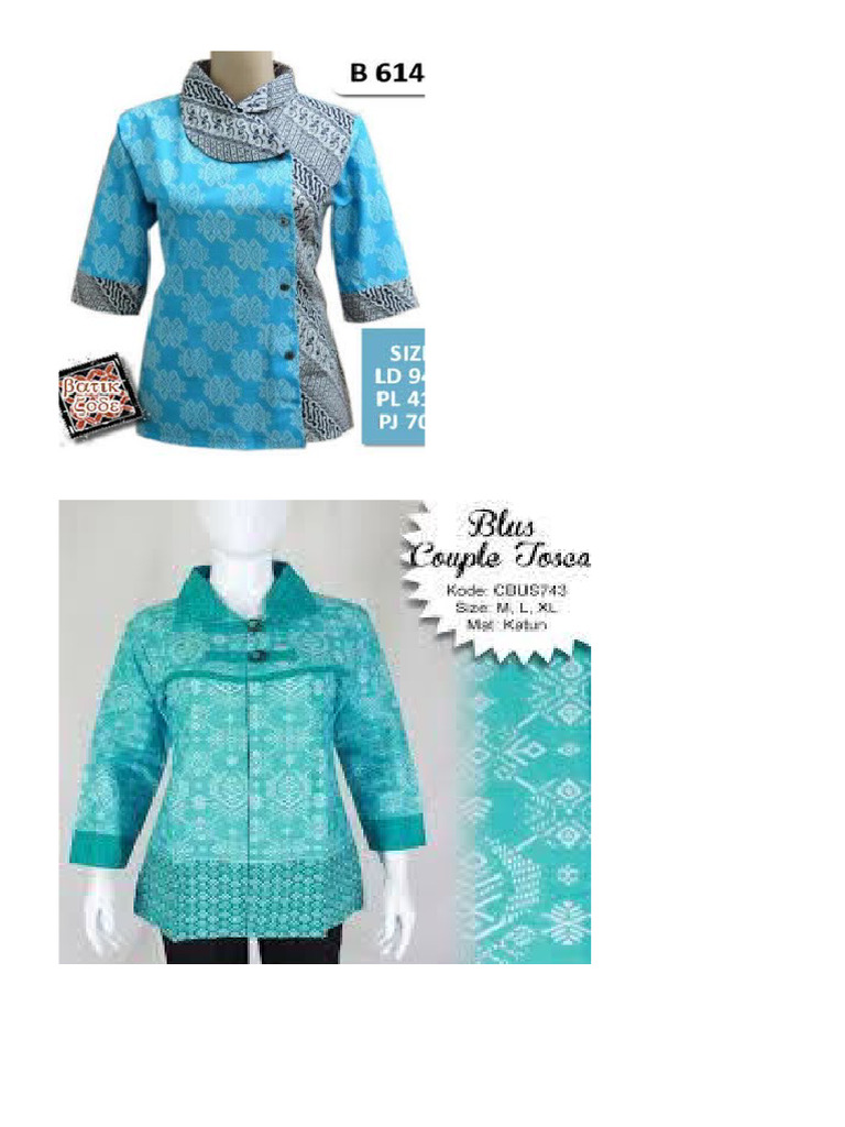 Model Baju Batik | PDF