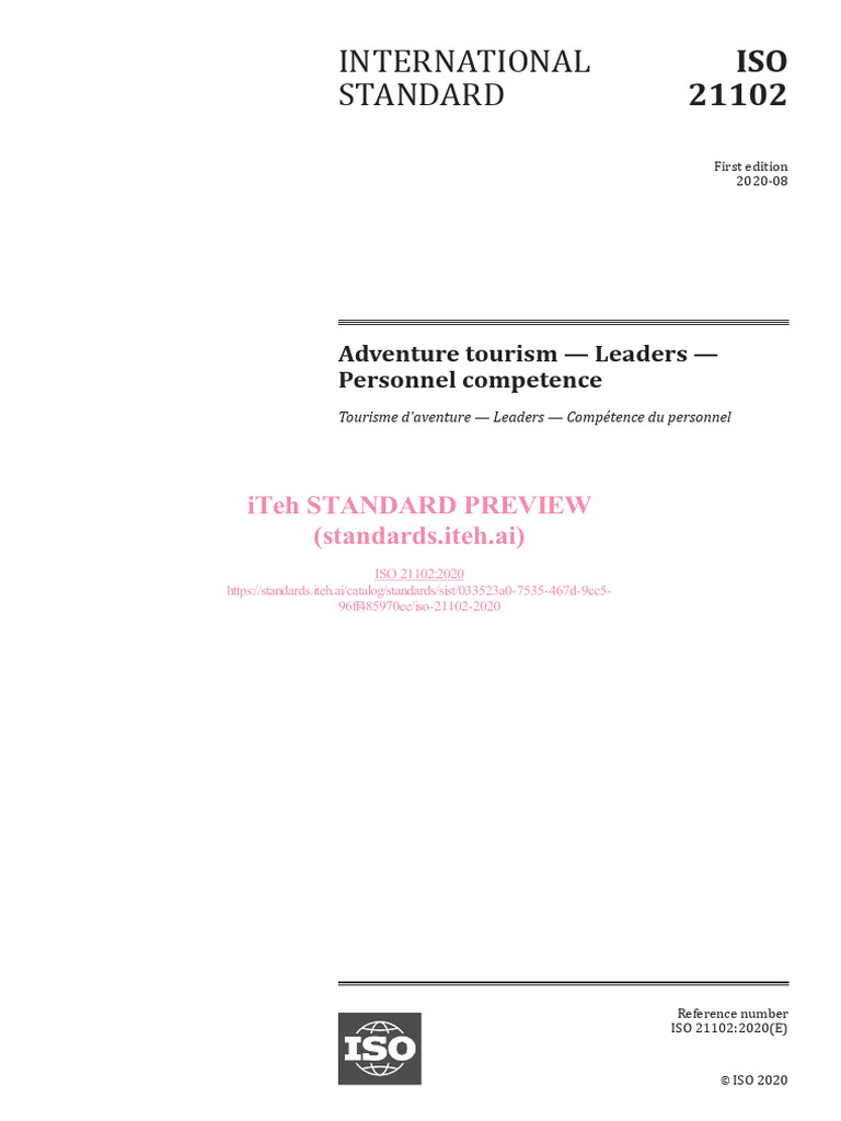 Iso 21102 2020 | PDF
