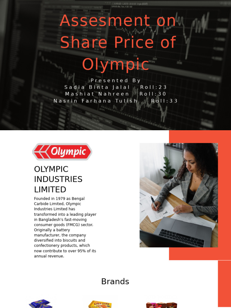 Assesment of Share Price of Olympic Industry | PDF | Investing | Price ...