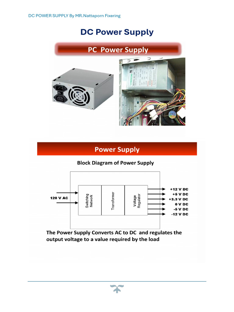 DC Power Supply | PDF