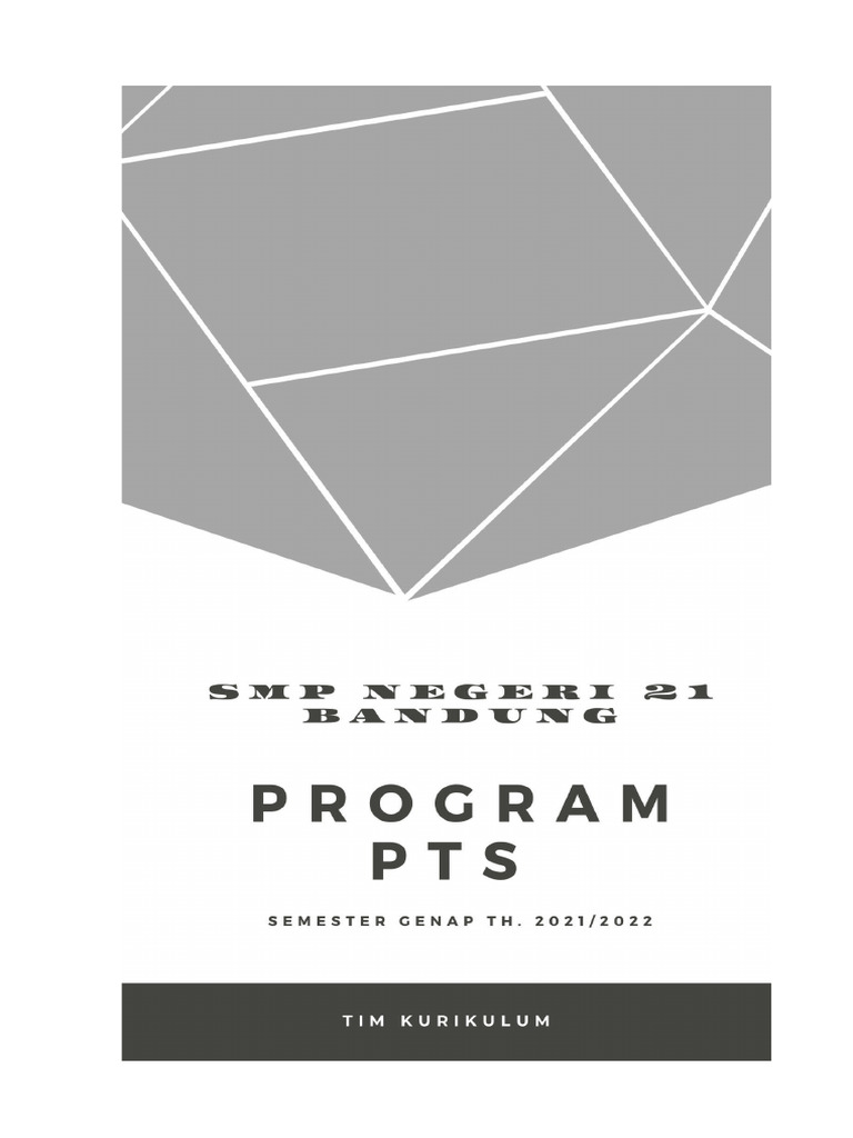 Program Kegiatan PTS GENAP 2021-2022 (3) | PDF