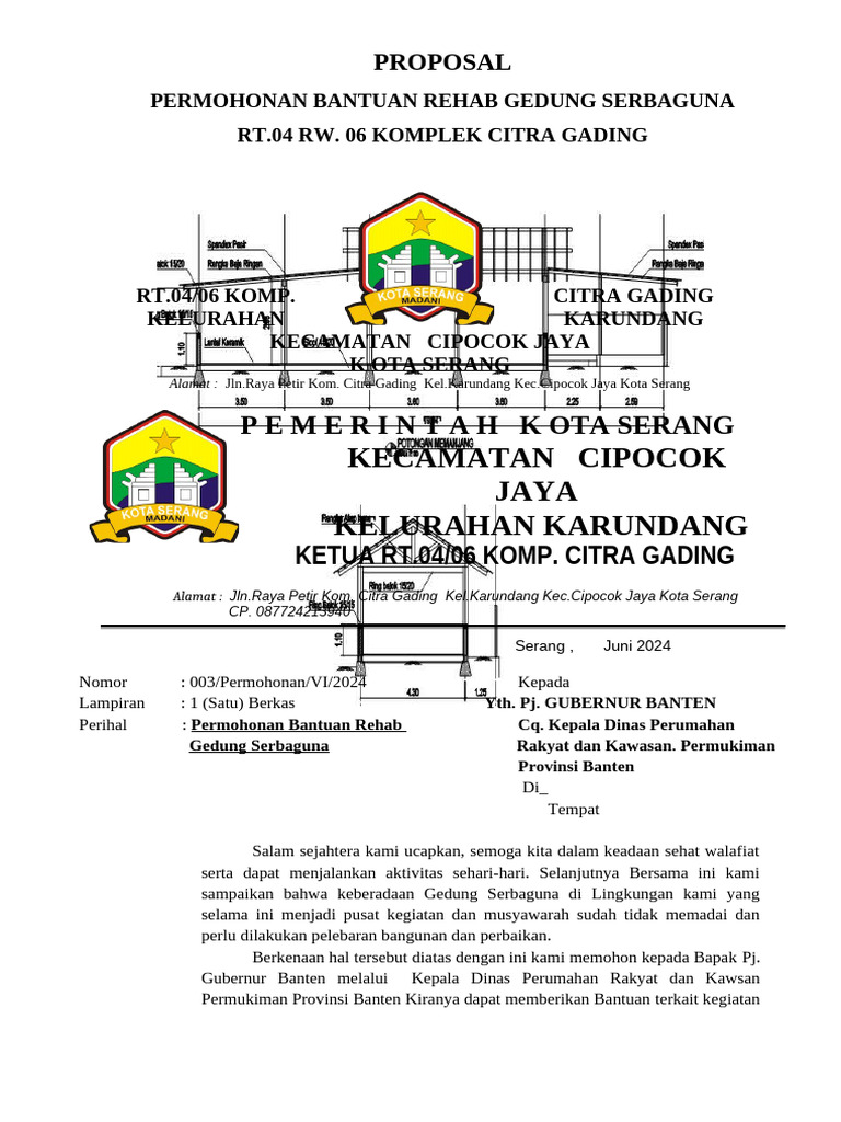 Proposal Komp Bangunan | PDF
