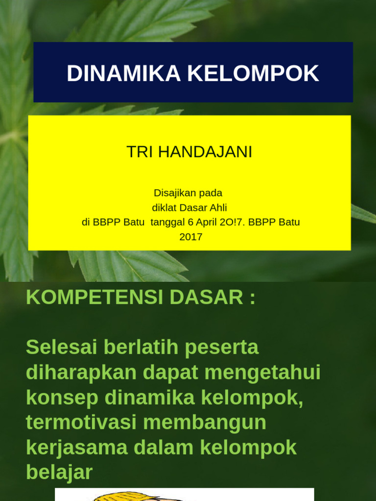DINAMIKA KELOMPOK | PDF