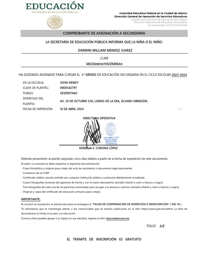 Darwin William Mendez Juarez | PDF