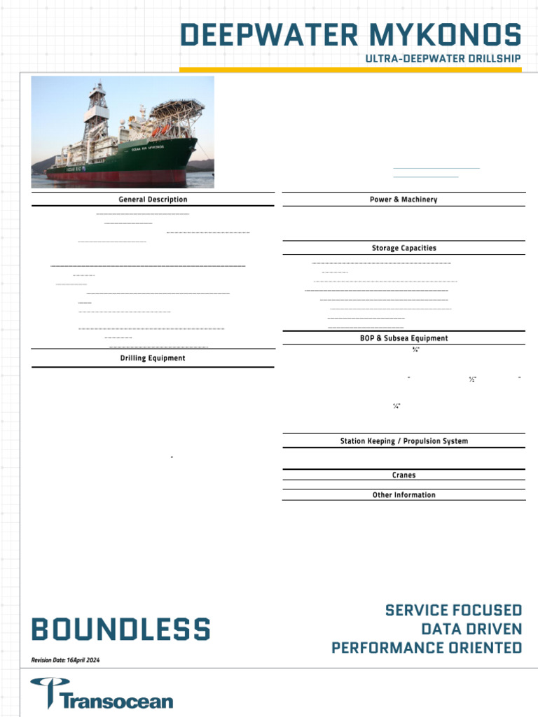 Deepwater Mykonos | PDF