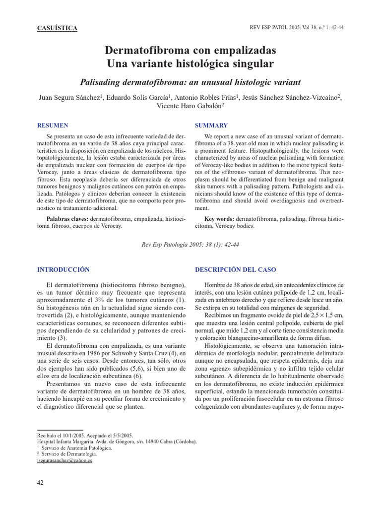 Dermatofibrosis | PDF
