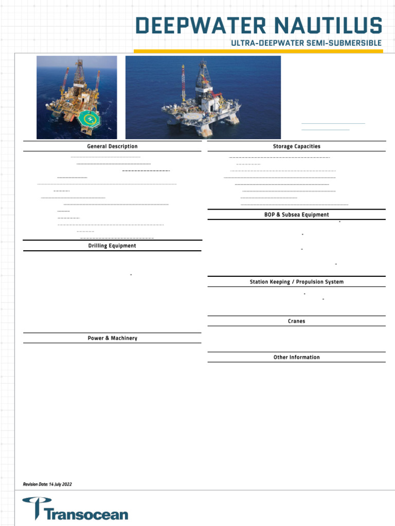 Deepwater Nautilus | PDF