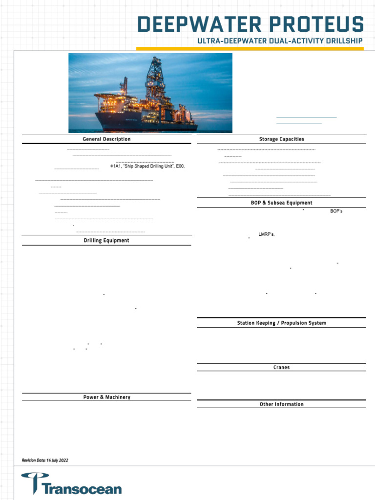 Deepwater Proteus | PDF