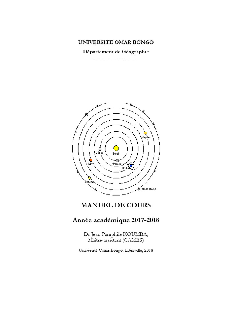 Manuel Du Cours d'HEPG - JKP (2018-1) PDF | PDF