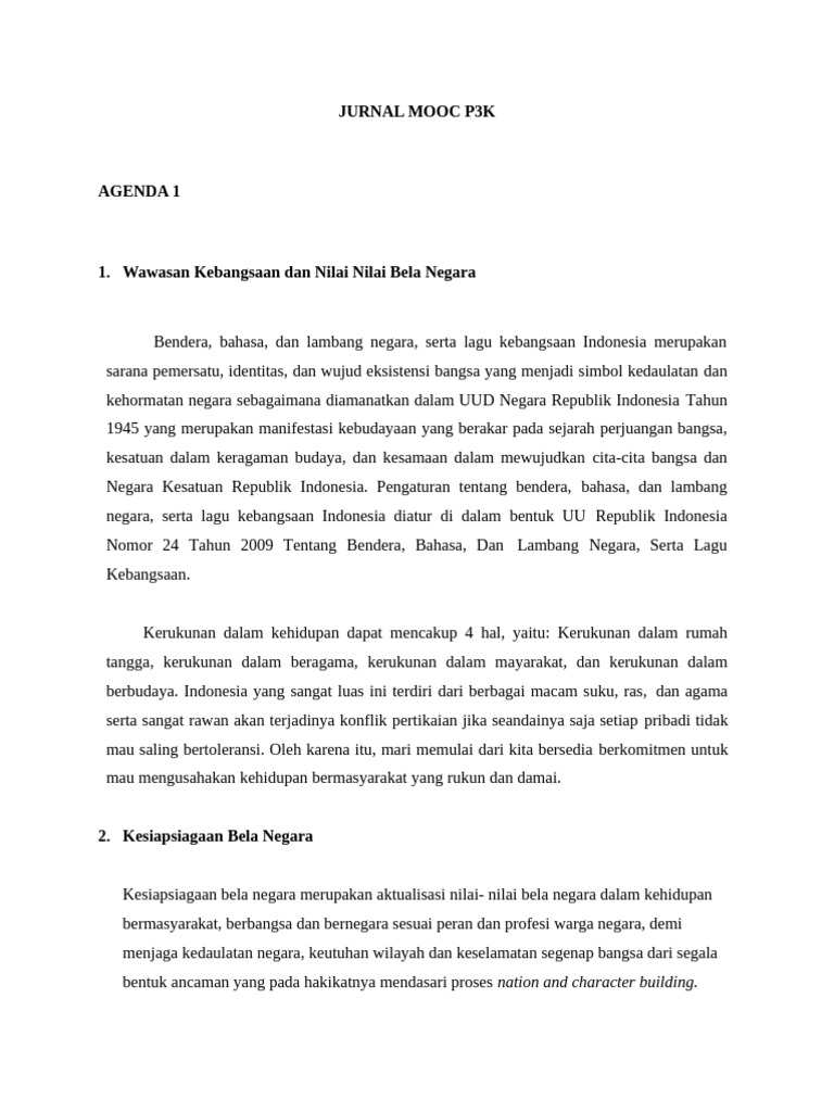 Jurnal Mooc P3K | PDF | Languages Of Southeast Asia | Languages