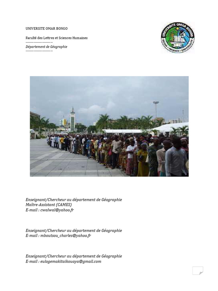 Geo-Population Introduction | PDF