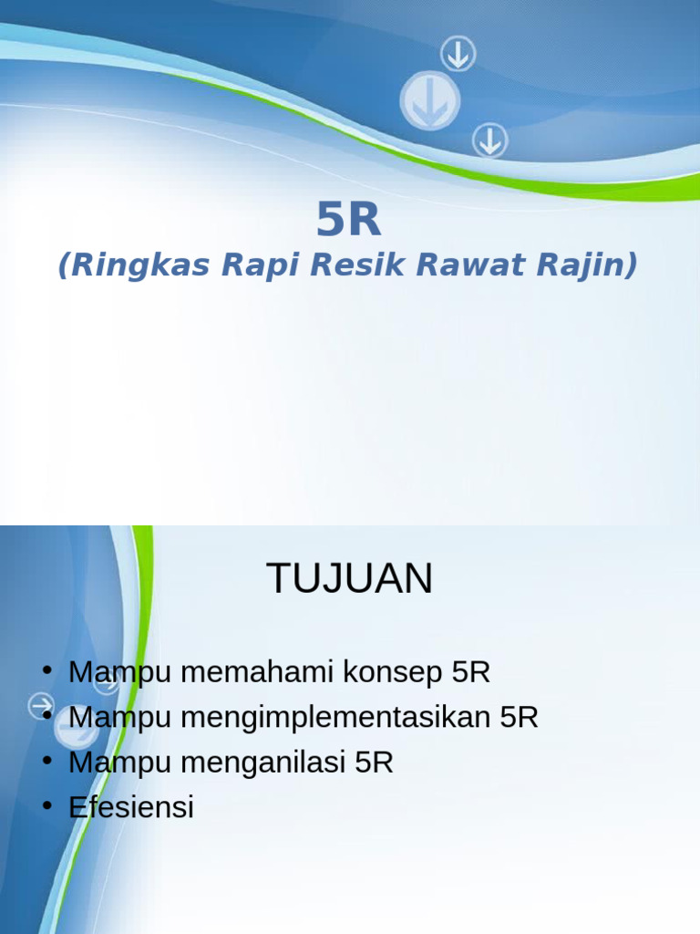 Supervisi Materi 5R | PDF