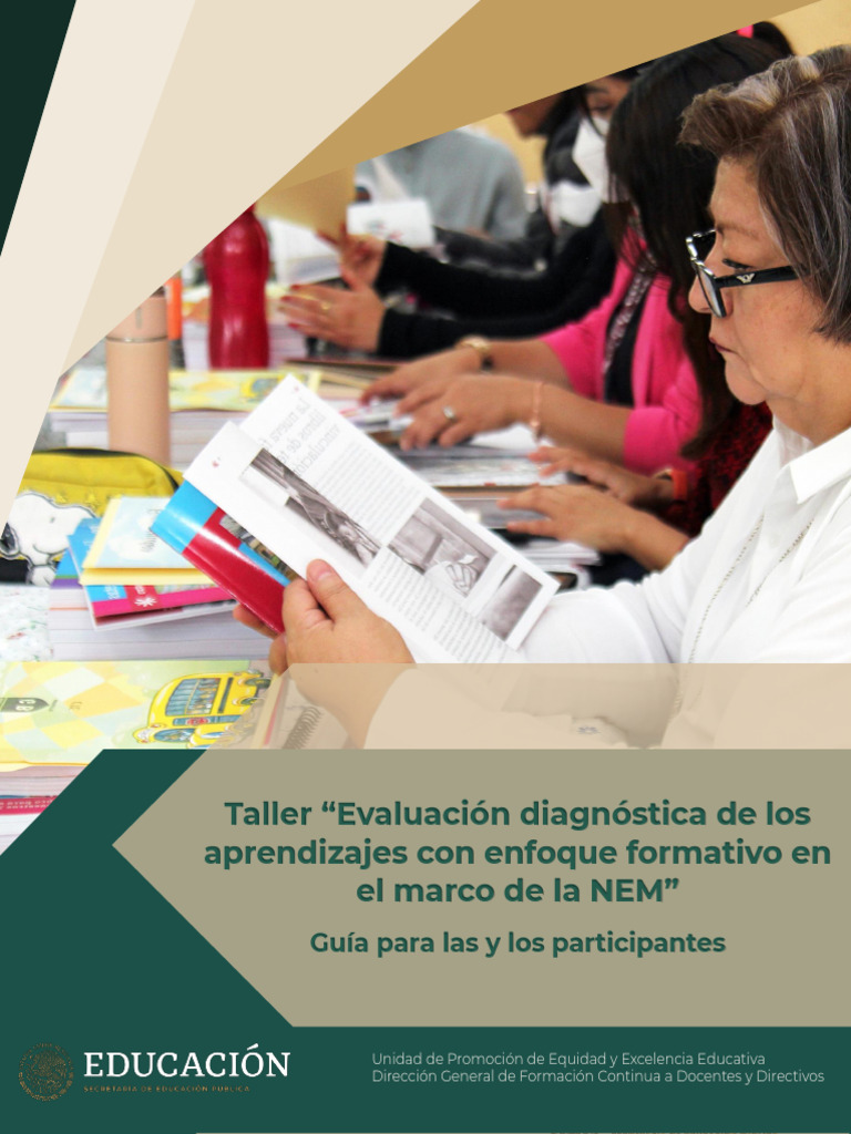 Taller Evaluación Diagnóstica de Los Aprendizajes Con Enfoque Formativo en El Marco de La NEM | PDF