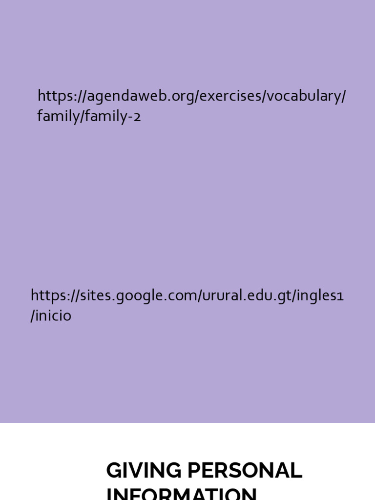 Giving Ur Personal Information | PDF