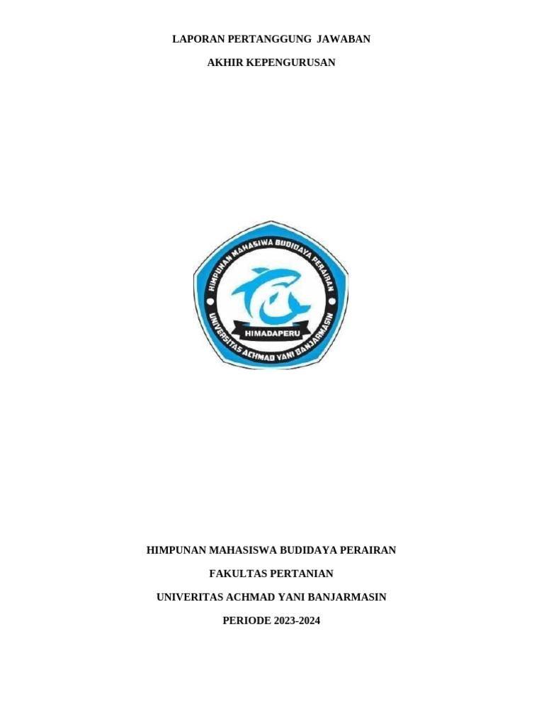 LPJ Field Trip 2023 Revisi (1) - 2 | PDF