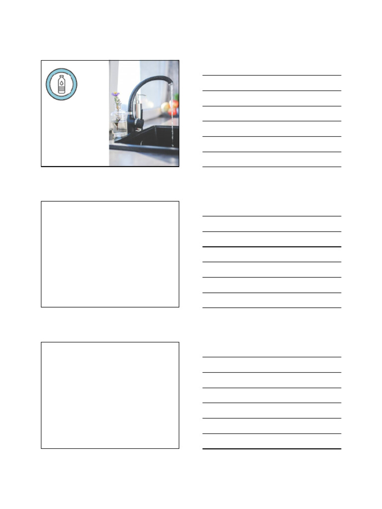 Module 3 Handout Water | PDF