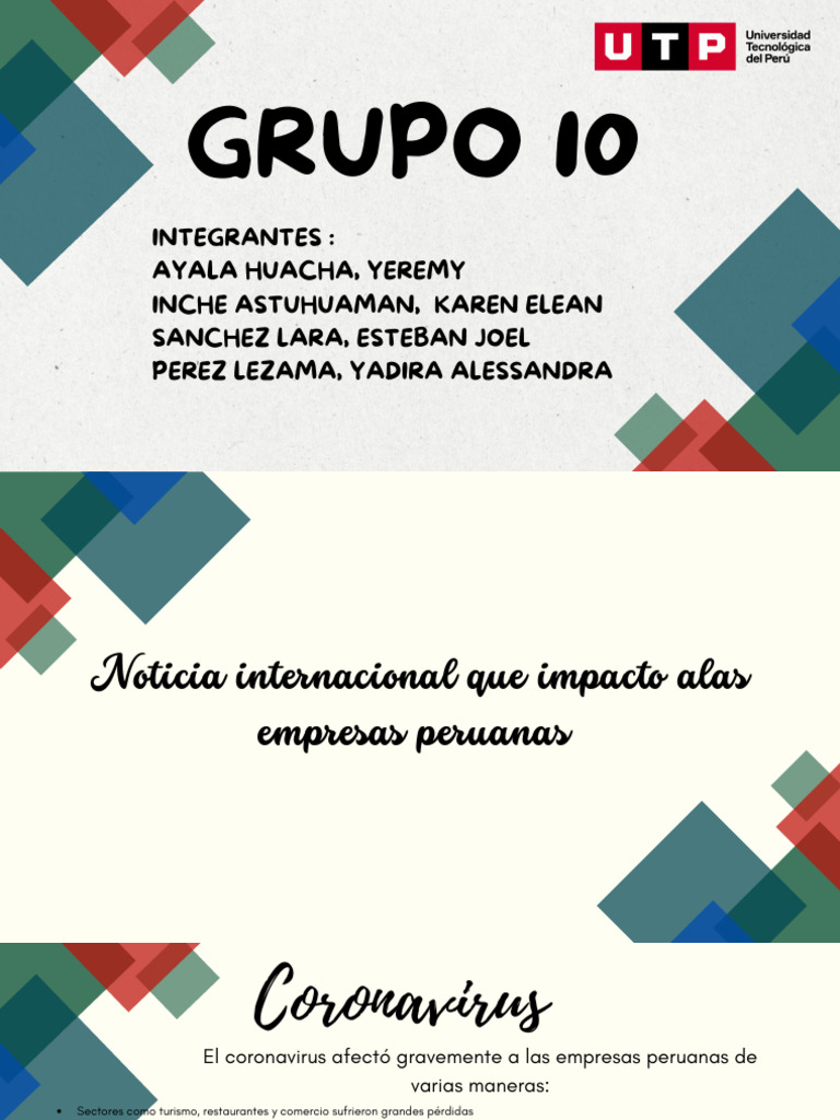 Grupo 10 Gestion General (Semana 3, Sesion 2) | PDF