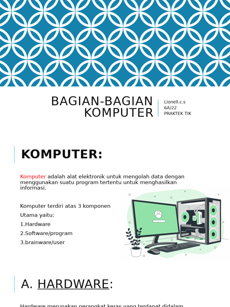 BAGIAN-BAGIAN Komputer | PDF