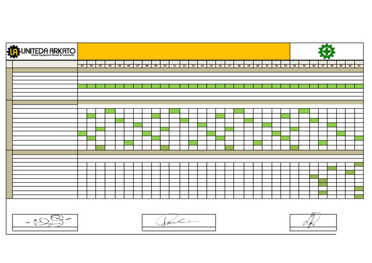 Monthly OHS Activity Plan Juli 2024 | PDF