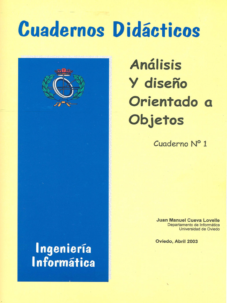 01 Analisis y Diseno Orientado A Objetos 2003 | PDF 01 Analisis y Diseno Orientado A Objetos 2003 | PDF