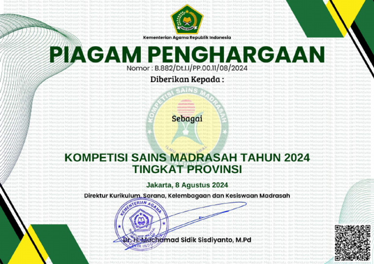 PIAGAM Favian Muhammad Abyan | PDF