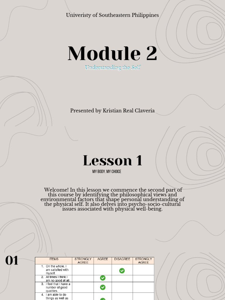 Portfolio Module 2 | PDF | Self Esteem | Self-Improvement