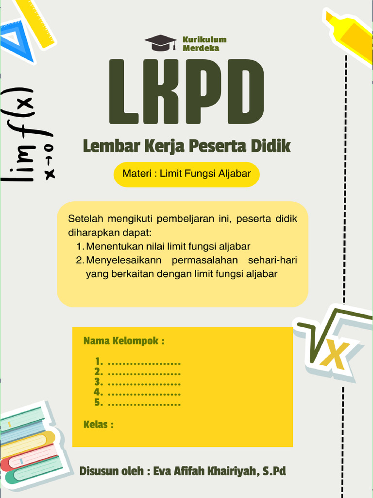 FIX LKPD Limit TaRL | PDF