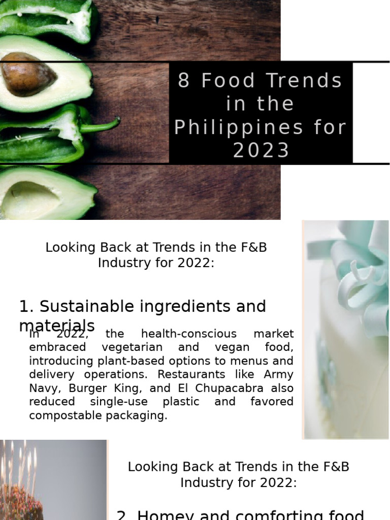 2023 Food Trends in the Philippines | PDF | Restaurants | Technology ...
