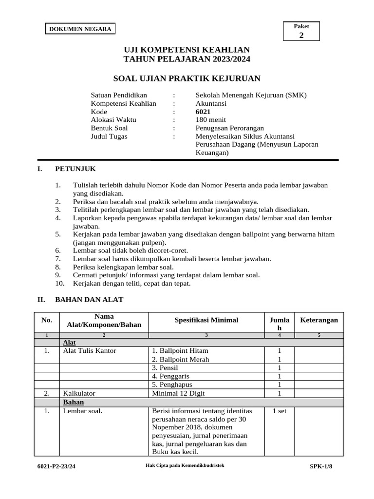 Soal Lap Keu | PDF