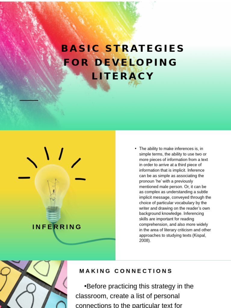 UNIT 1E. BASIC Strategies | PDF