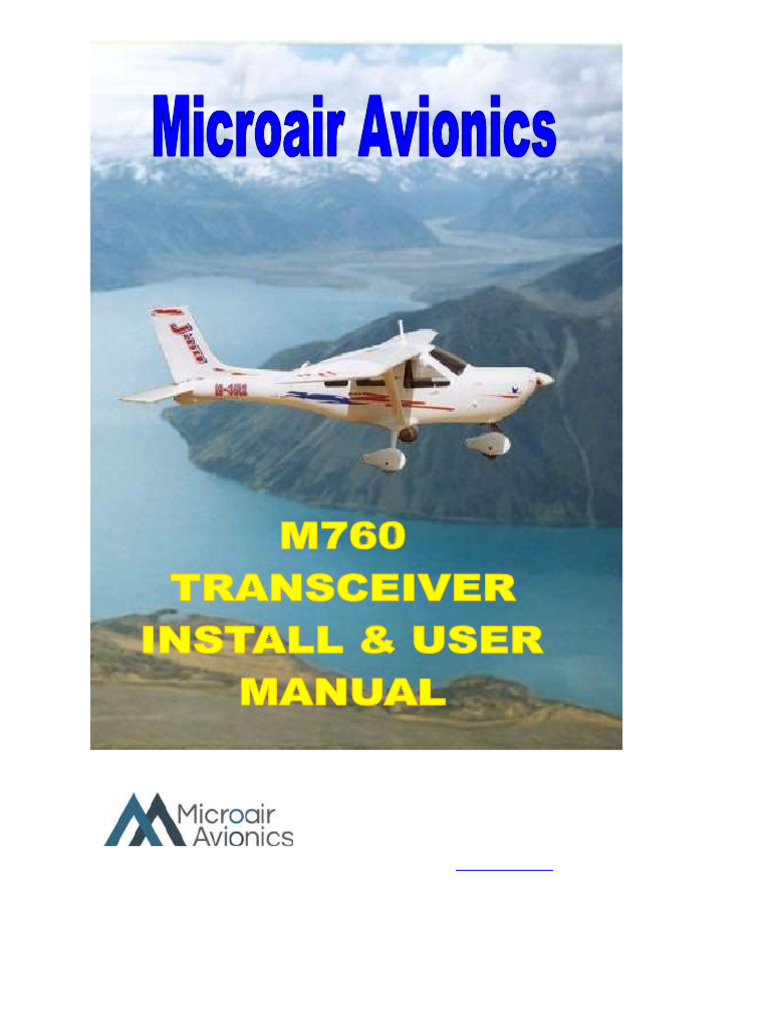 M760 Installusermanualver N1 | PDF