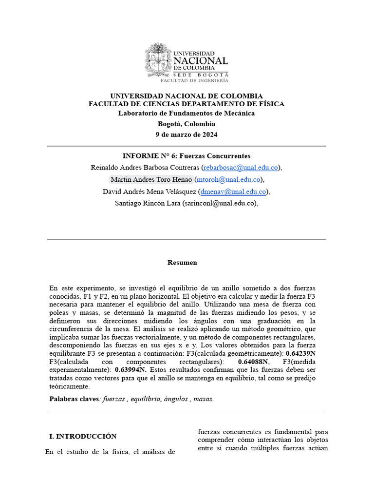 Informe Practica 8 | PDF